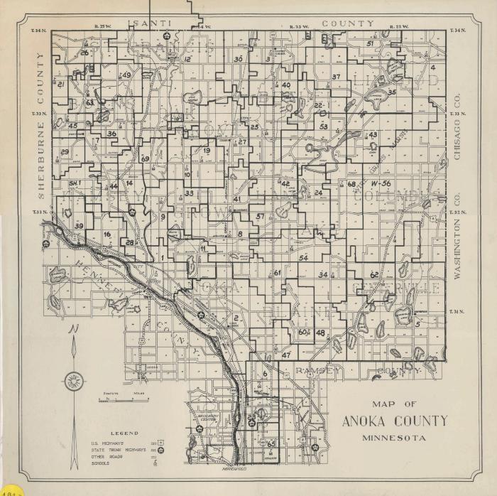 MN Collections - Minnesota's Local History Database : Document : MAP ...
